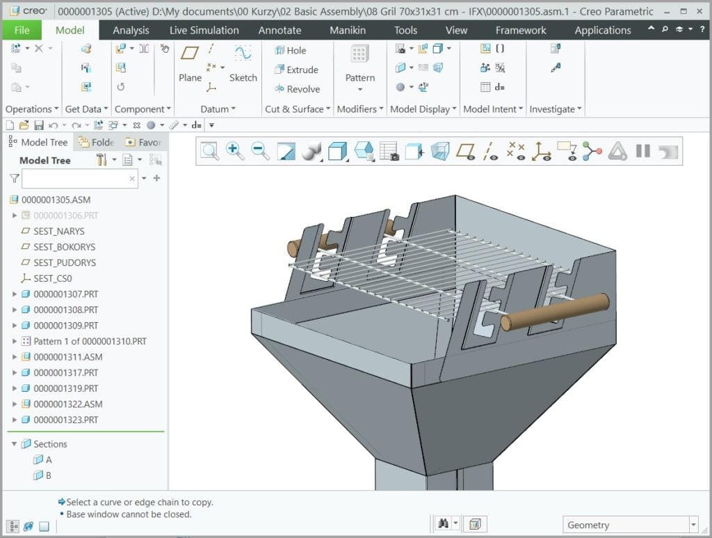 Školení základní sestavy v Creo - AV ENGINEERING